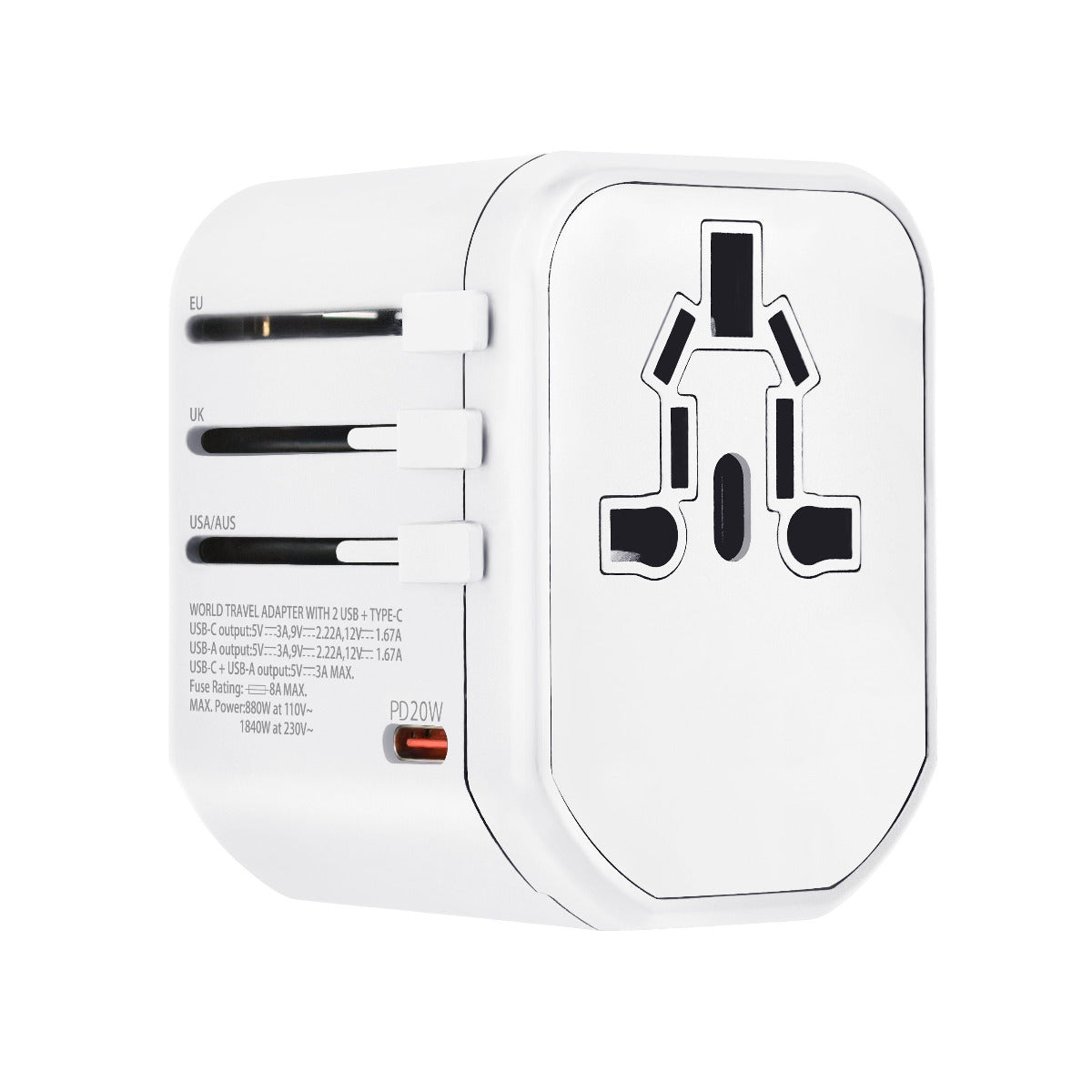 Multiple Ports and Pins Universal Travel Adapter – Mobile Repair UK